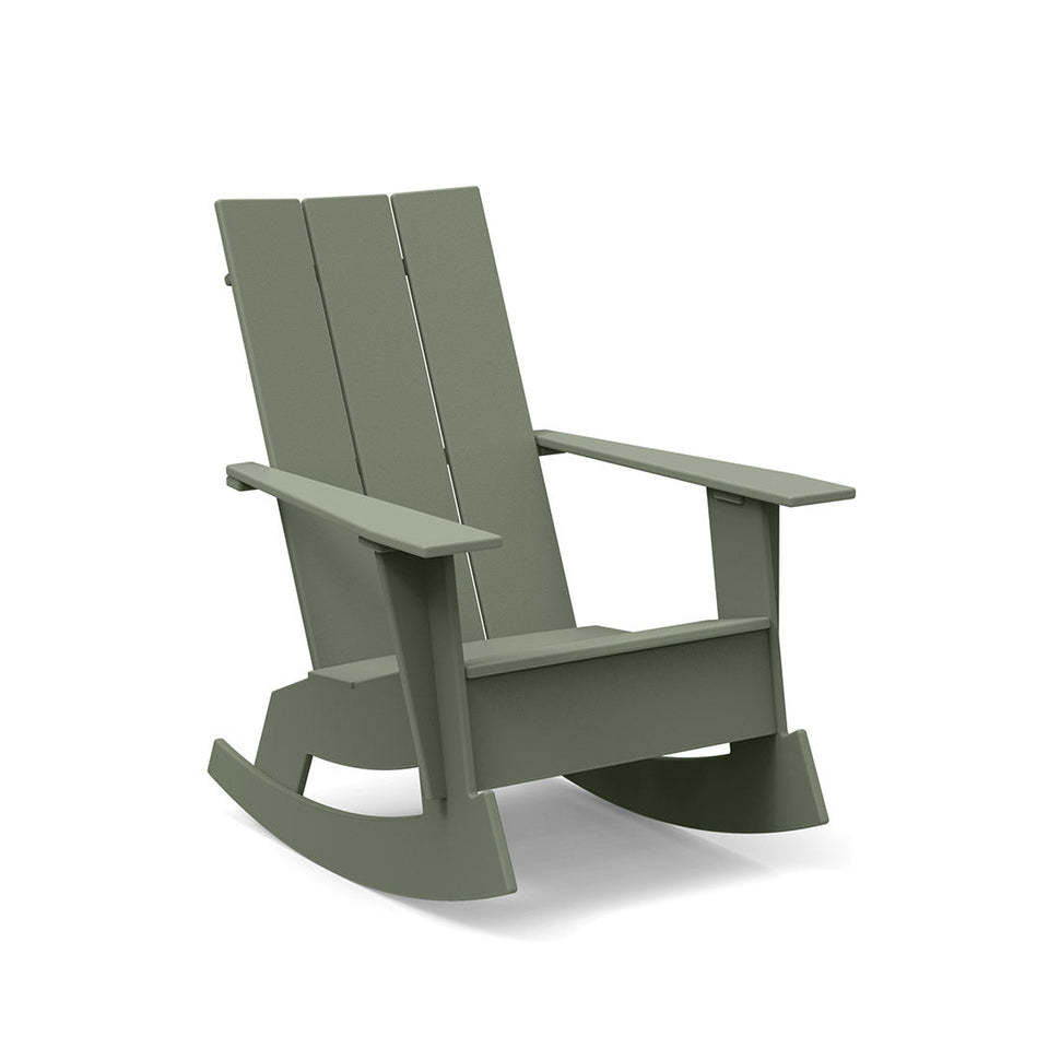 Modern Rocking Resin Adirondack Chair – Loll Designs