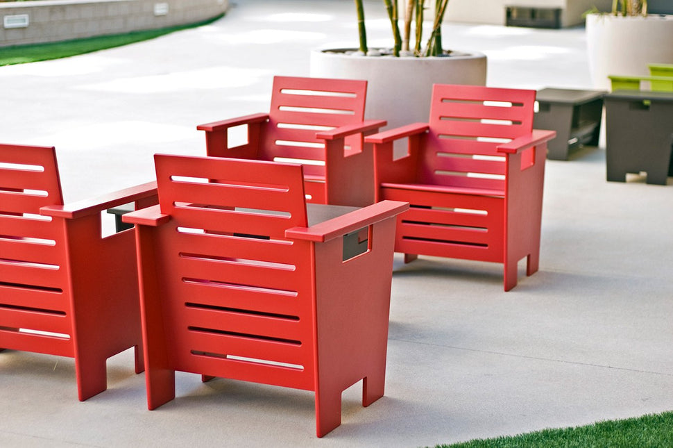 Club Style Outdoor Chair with Modern Design – Loll Designs