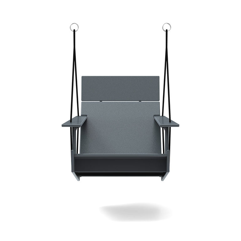 Modern Single Seat Hanging Swing Featuring Marine Grade Rope – Loll Designs