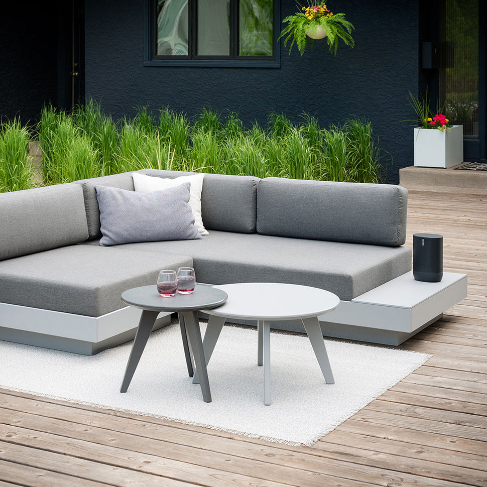 18" Round End Table for Outdoor Lollygagging – Loll Designs