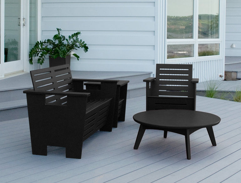 Modern Round Outdoor Cocktail Table – Loll Designs